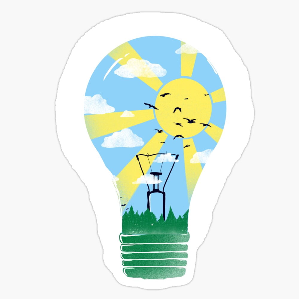 Daylight Sticker Phone Decal Water Bottle Stickers Car Decals, Laptop ...