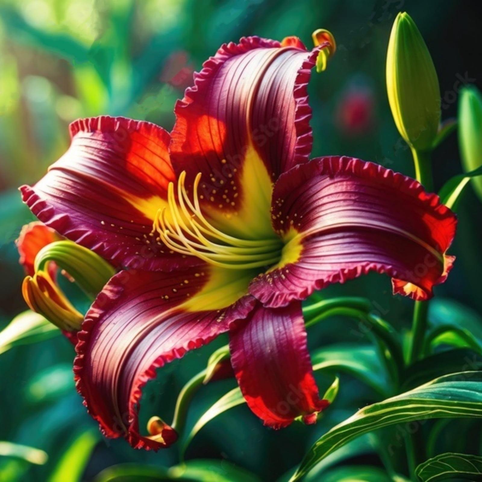Daylily-/Daylily is beautiful and colorful/Decorating the garden ...