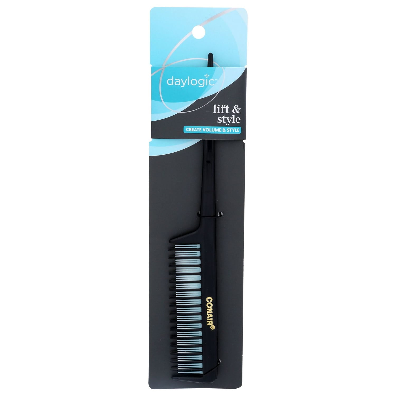 Daylogic Lift & Style Volume Hair Comb, Black, 1-Piece - Walmart.com