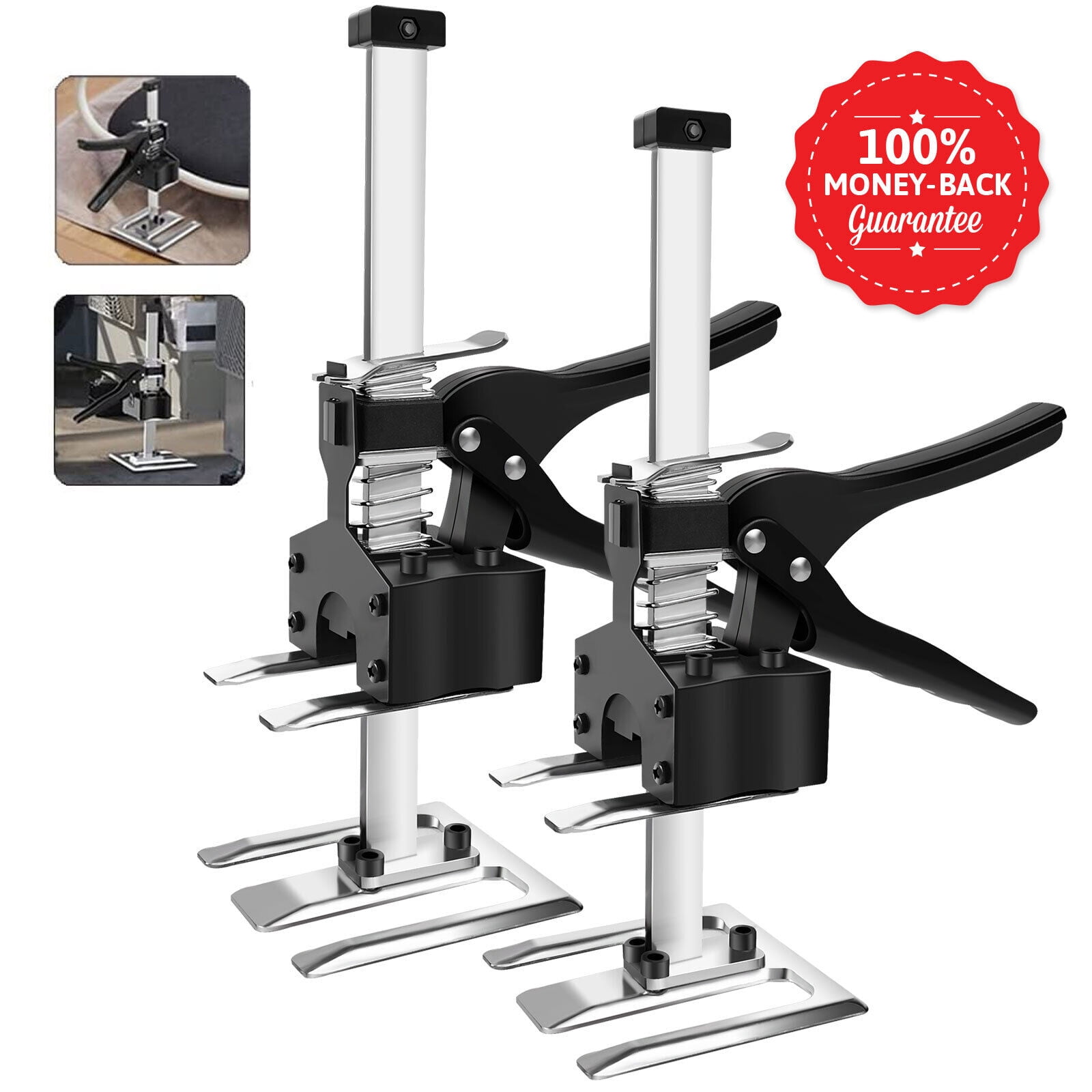 Dayplus Floor Steel Lifting Tool, Adjustable Hand Jack, Furniture ...