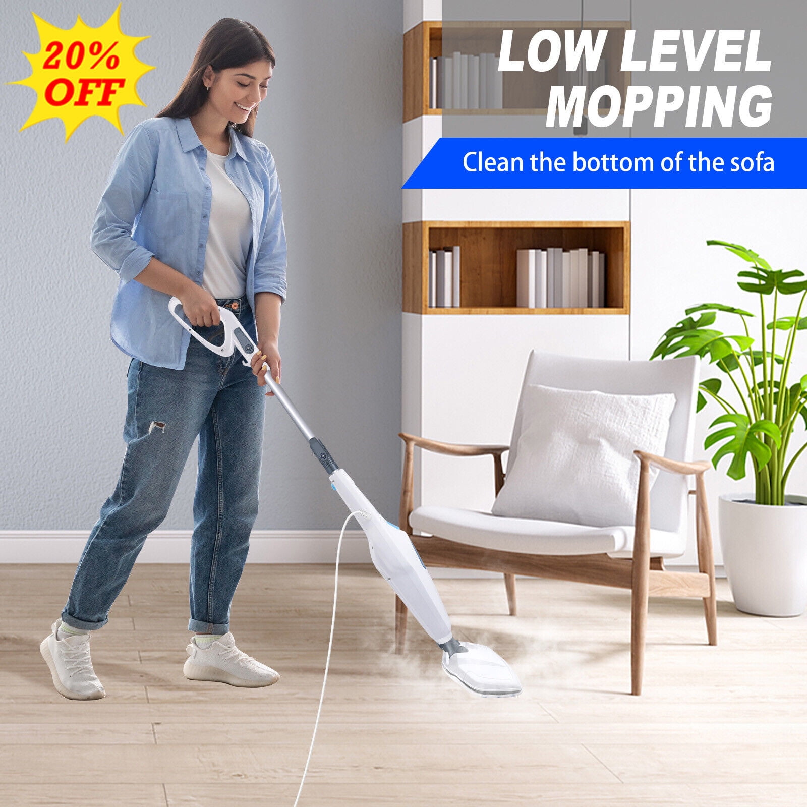Dayplus Multipurpose Steam Mops - Walmart.com
