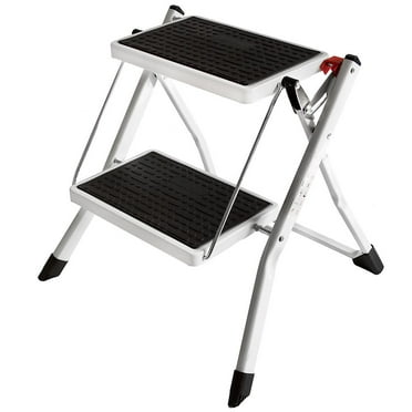 Michigan Ladder 131104 4 ft Michigan Stocky Wood Step Ladder - Walmart.com