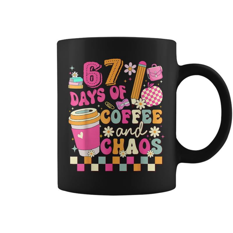 Days Of School Coffee Lover Th Day Of School Teacher Coffee Mugs ...