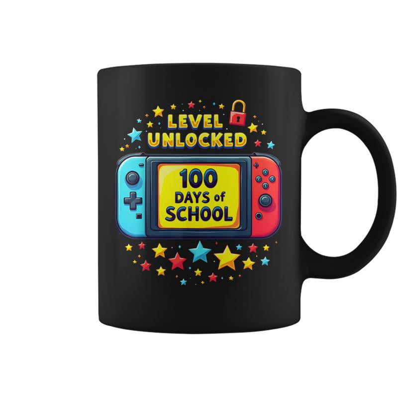 Days Of School Level Unlocked Gamer Boys Video Games Coffee Mugs ...