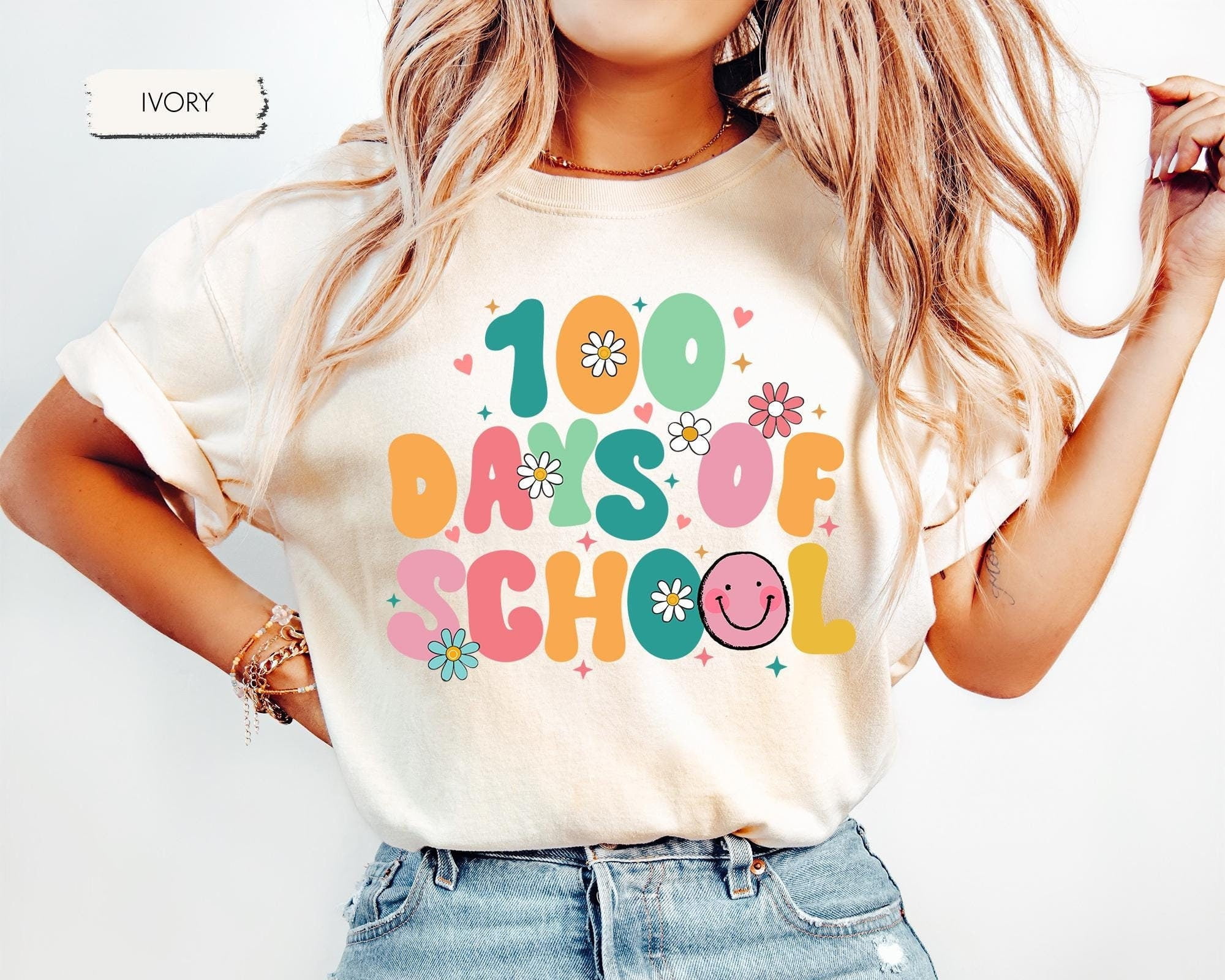 Days Of School Shirt, th Day of School Shirt, Teacher Shirts, Teacher ...