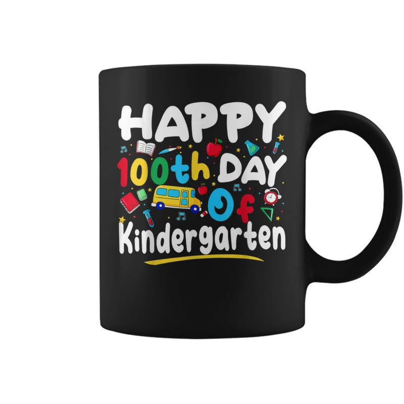 Days Of School Teacher Th Day Of Kindergarten Coffee Mugs - Walmart.com