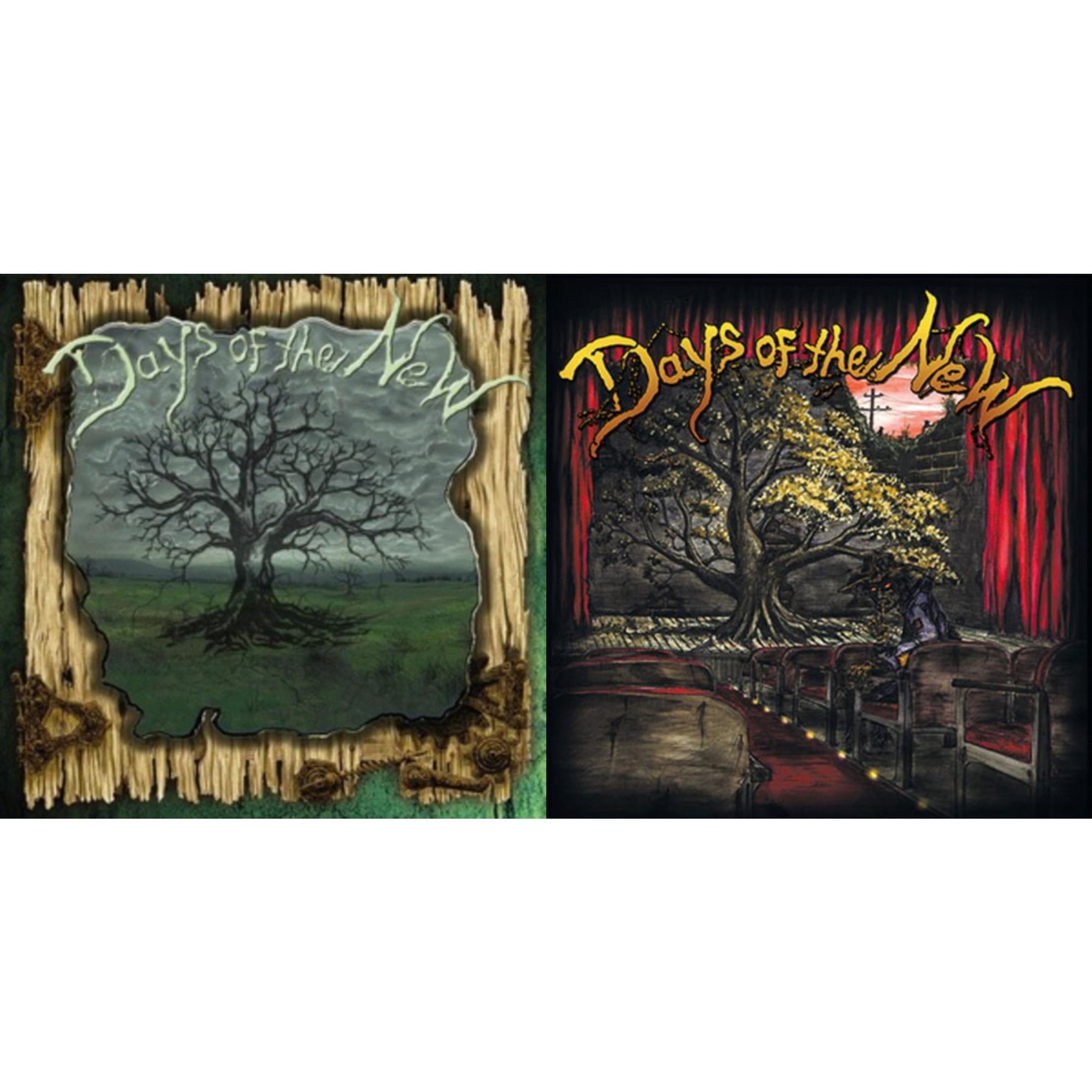 Days Of The New - The Green Album (2LP) & Days Of The New Iii (The Red ...