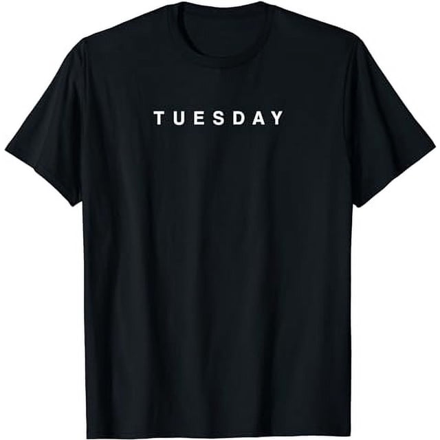 Days Of The Week Monday Tuesday Wednesday Thursday Friday T-Shirt ...