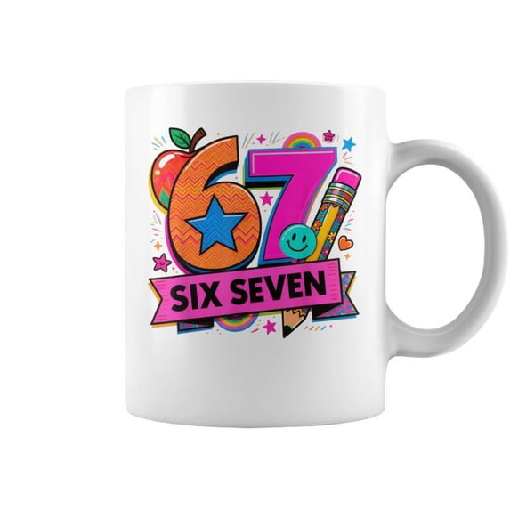 Days School Six Seven Teachers Students Meme Coffee Mugs - Walmart.com
