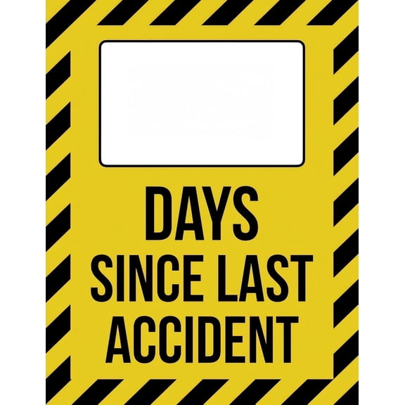 Days Without Accident Sign