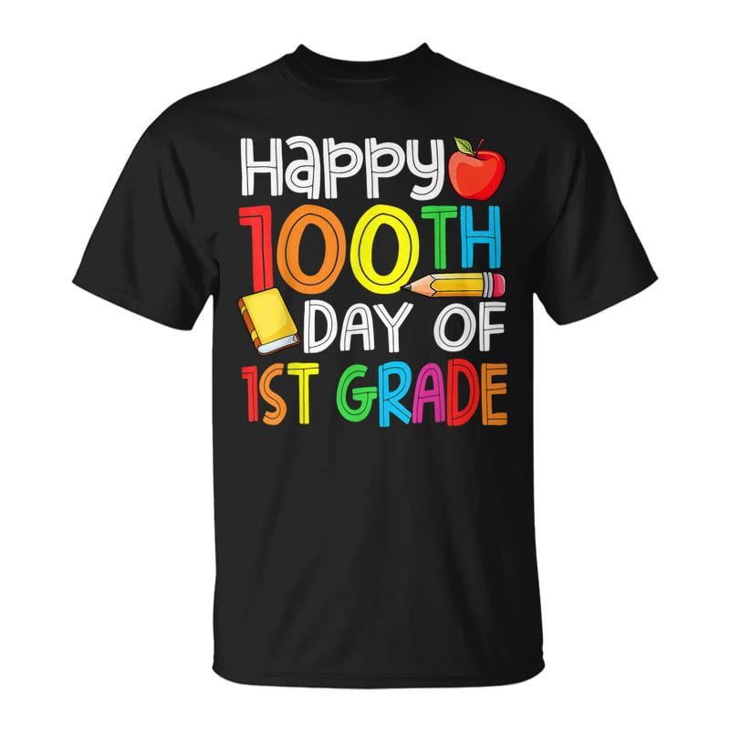 Days Smarter First Grade Th Day Of School 1St Grade TShirt - Walmart.com