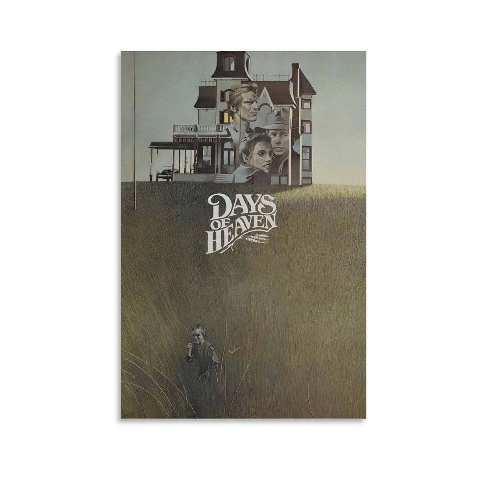 Days of Heaven Poster Classic Movie Poster Canvas Art Poster and Wall ...