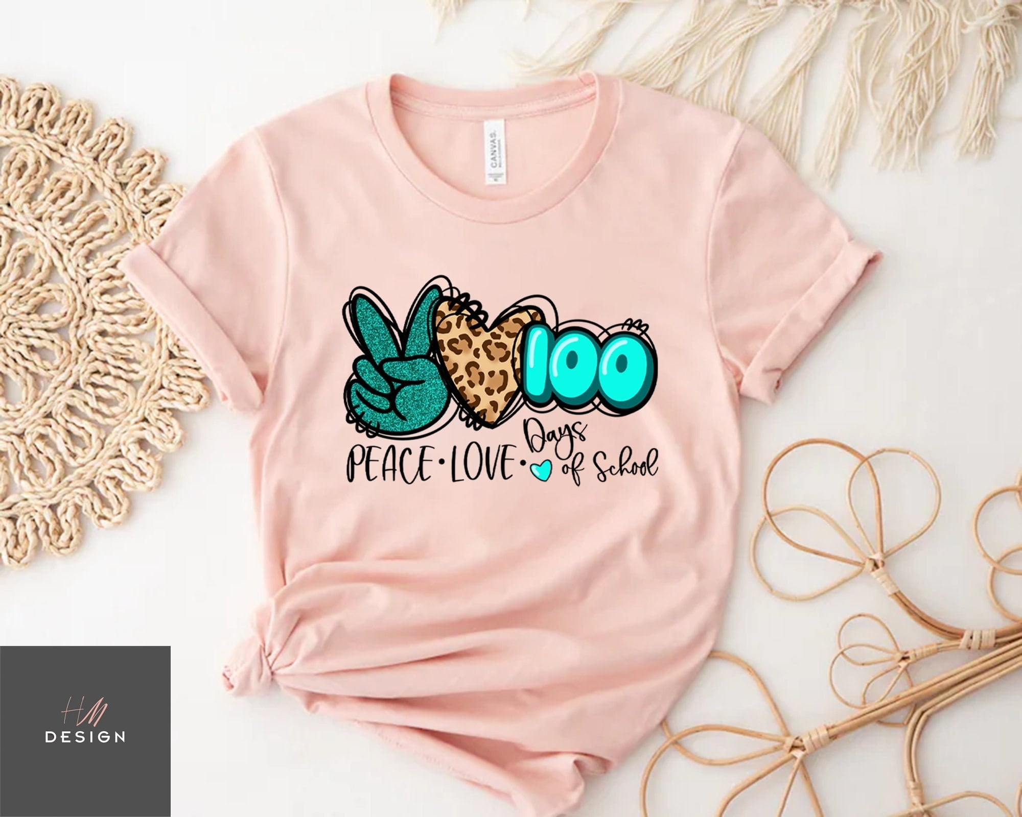 Days of School Shirt, Peace Love Shirt, th Day Shirt, Teacher ...