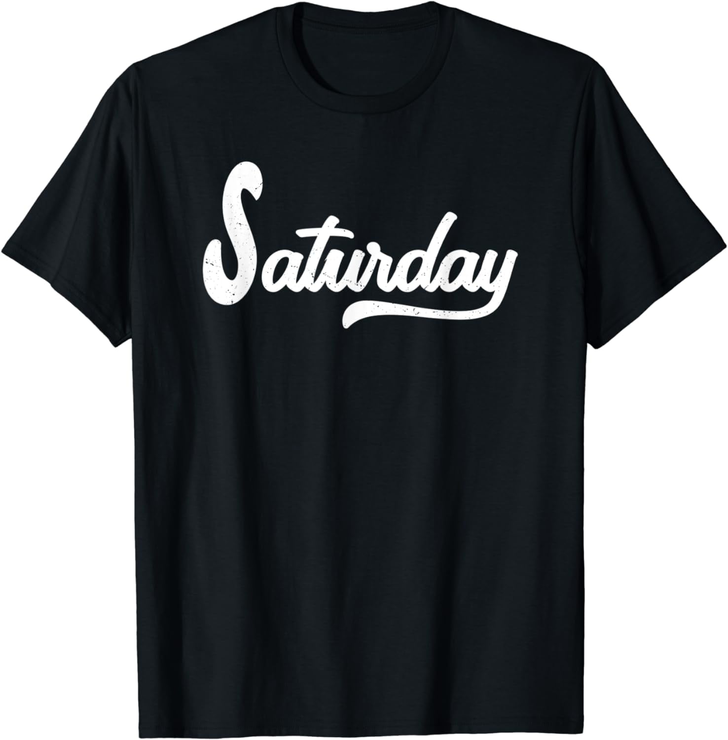 Days of The Week Shirts Saturday Minimalists Distressed T-Shirt ...