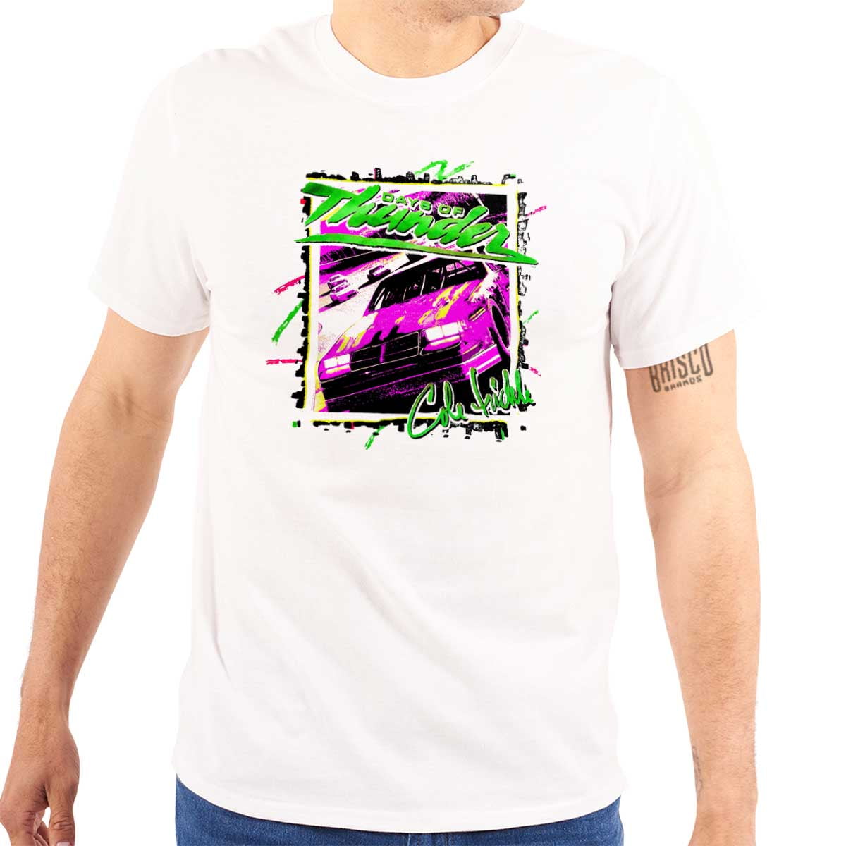 Days of Thunder Cole Trickle Driver Men's Graphic T Shirt Tees Brisco ...