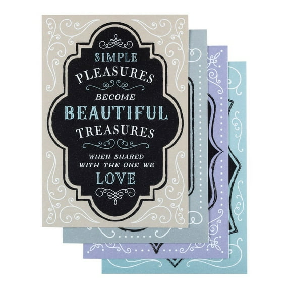Dayspring - Anniversary - Chalkboard Blessings - 4 Design Assortment ...