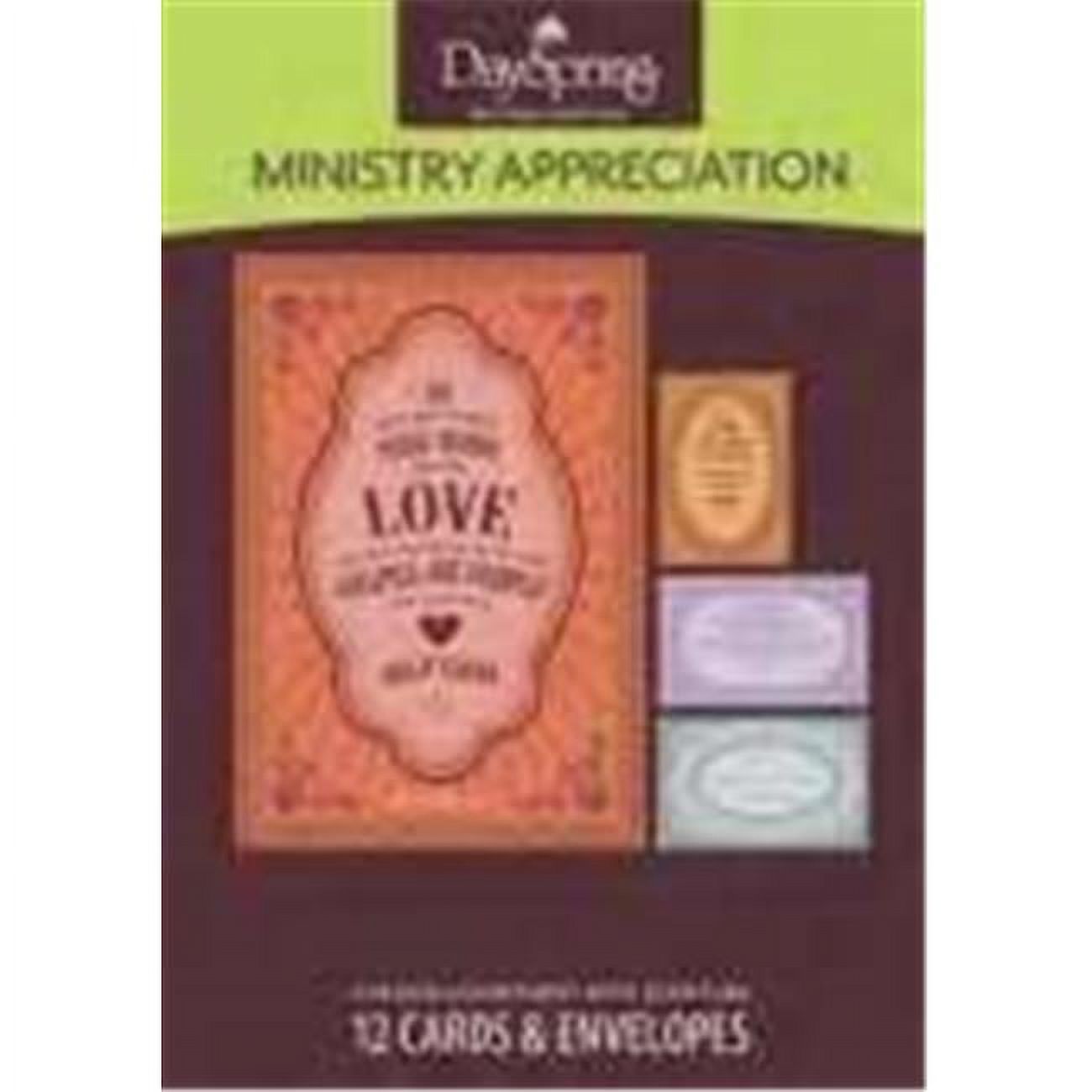 Dayspring Cards 73364 Card-Boxed-Ministry Appreciation - Walmart.com
