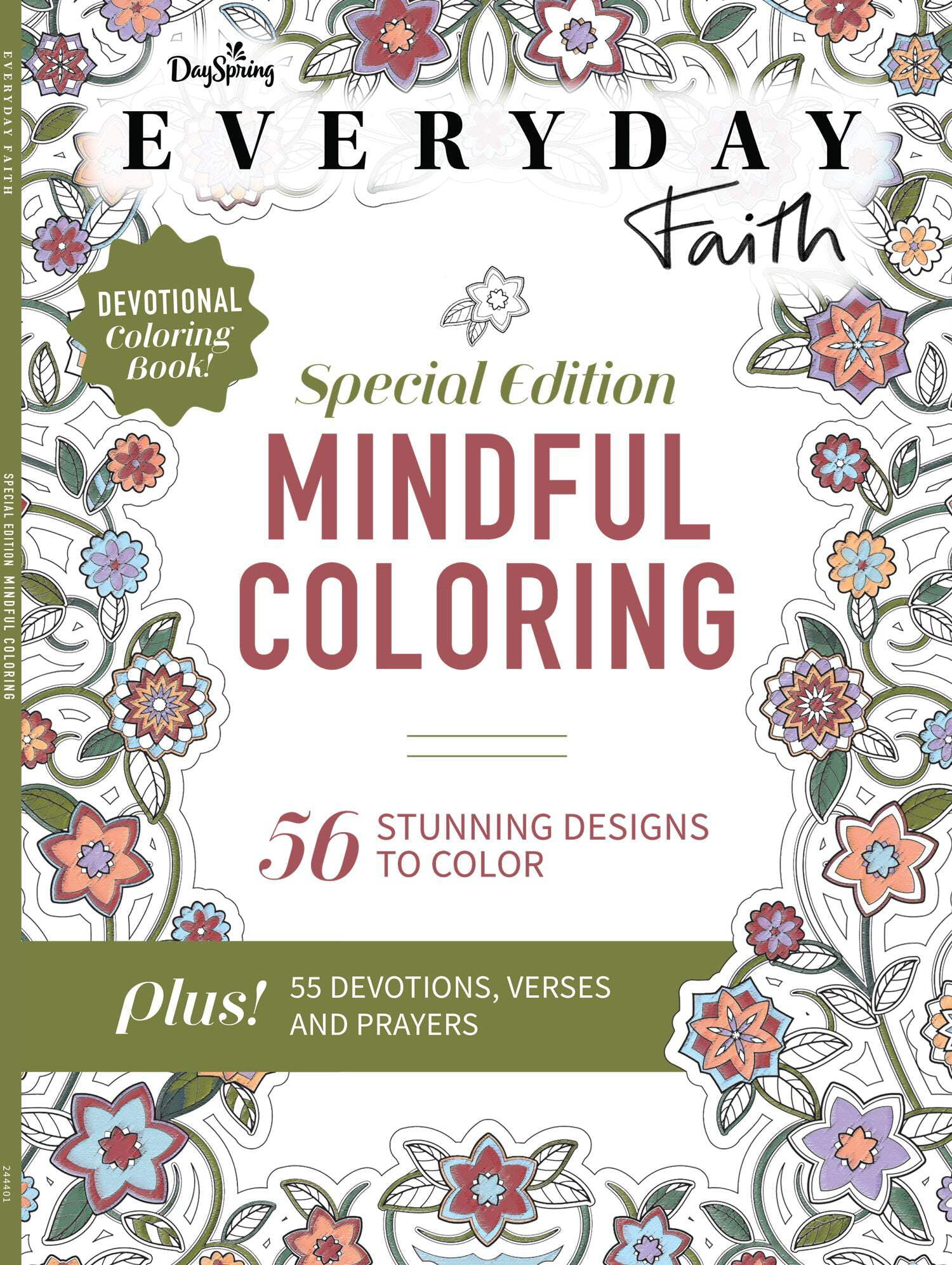 Dayspring - Everyday Faith Mindful Coloring: 56 Stunning Designs To ...