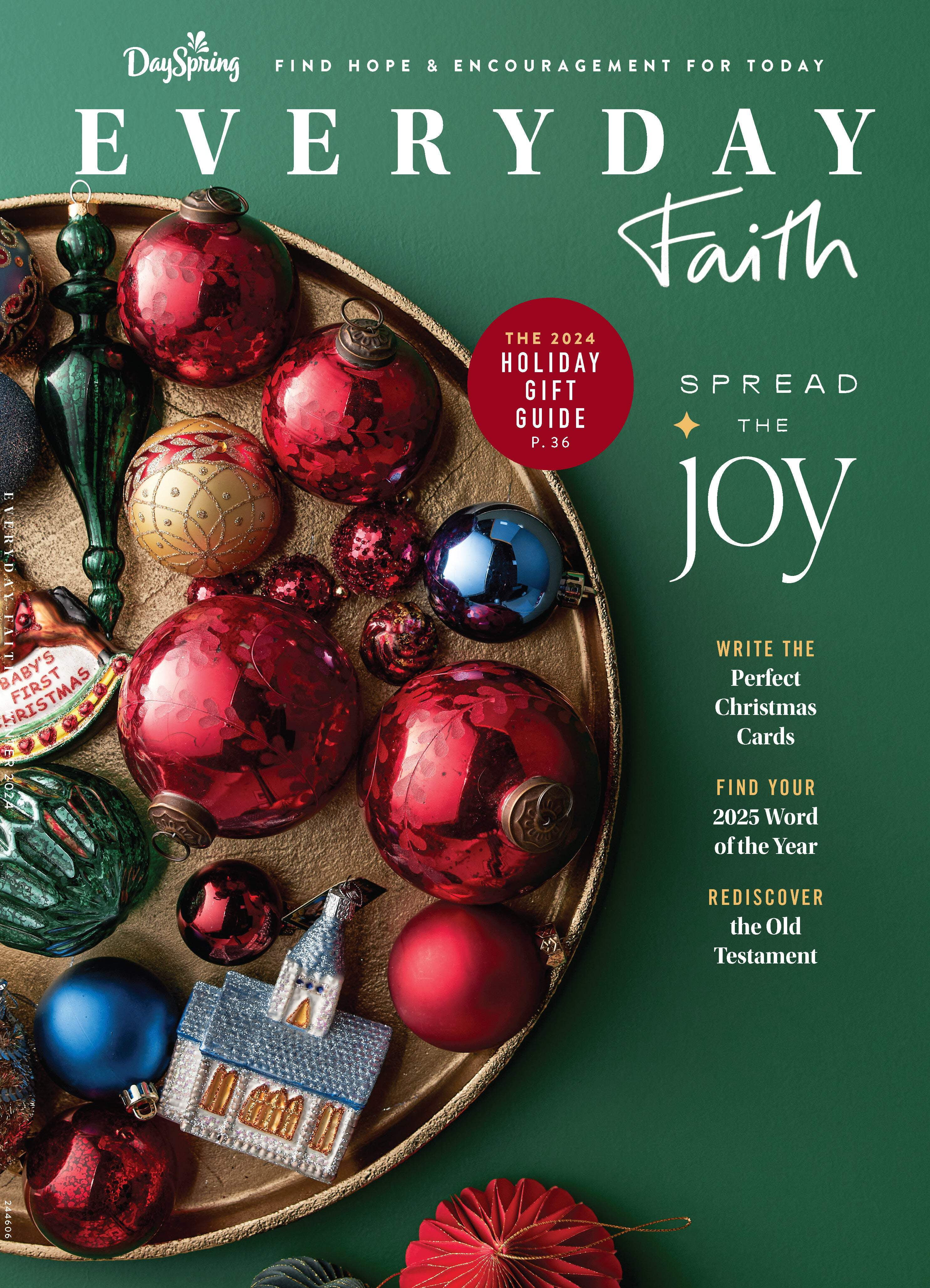 Dayspring - Everyday Faith Winter 2024: Spread Joy, Holiday Gift Guide ...