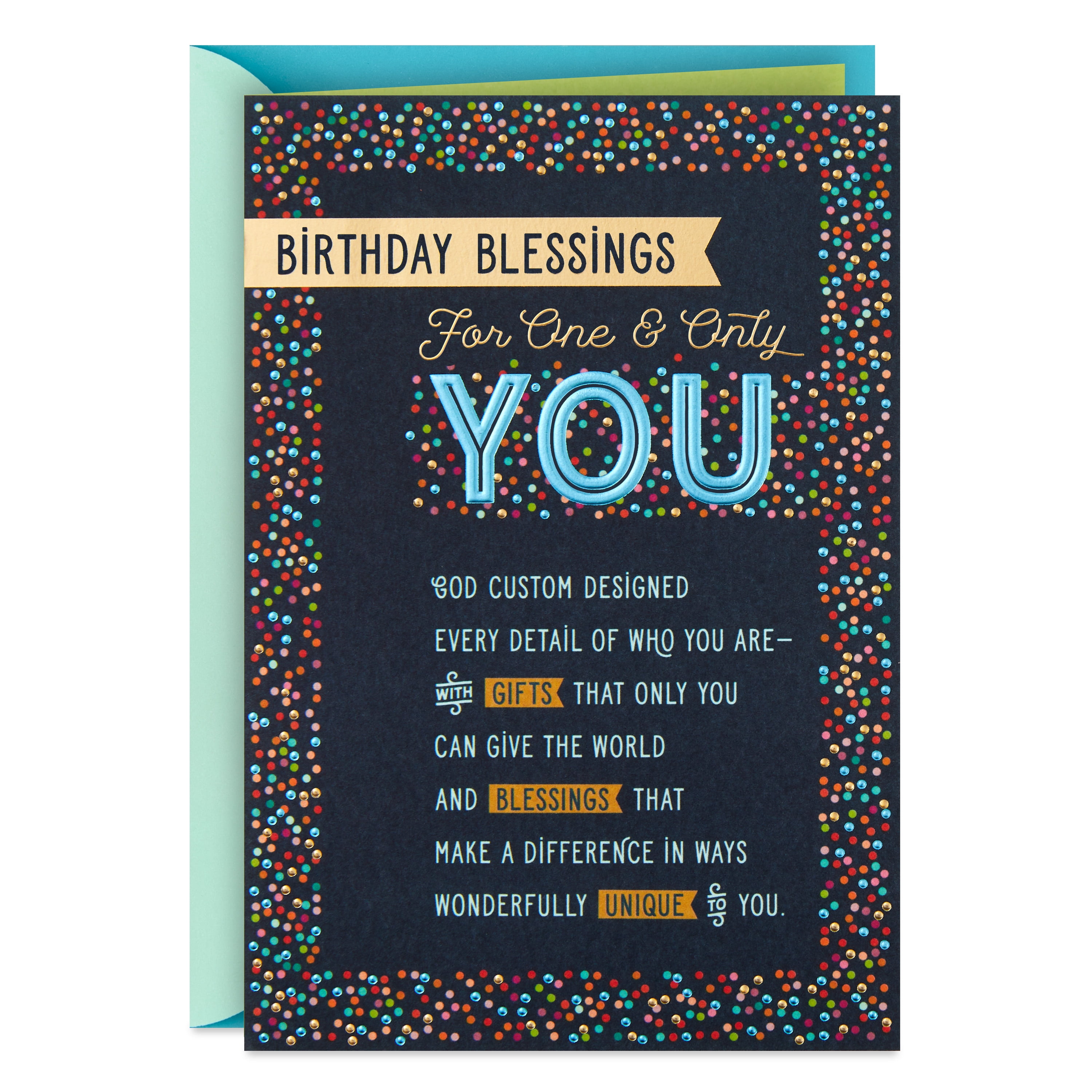 Dayspring Religious Birthday Greeting Card (Blessings for You ...