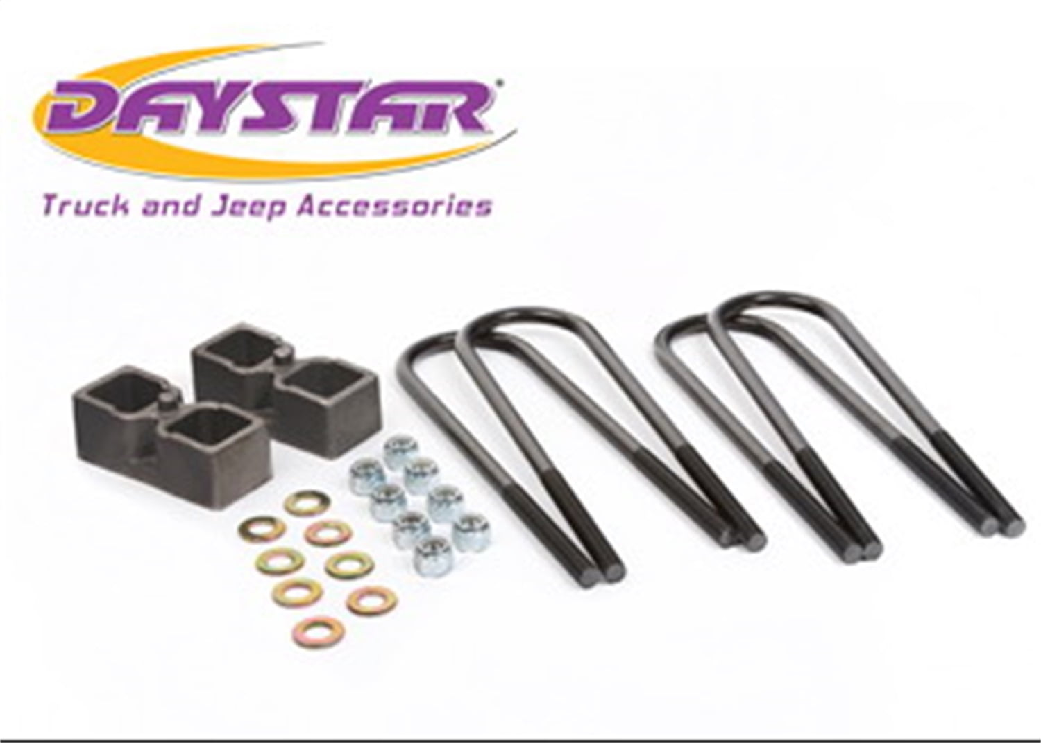 Daystar International Ram 2500/3500 4WD 2 Rear Blocks with U-Bolts For ...
