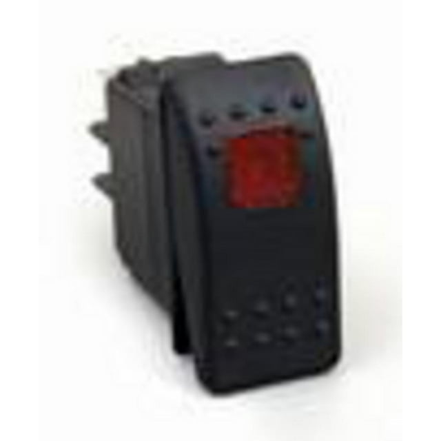 Daystar International Red Rocker Switch - Walmart.com