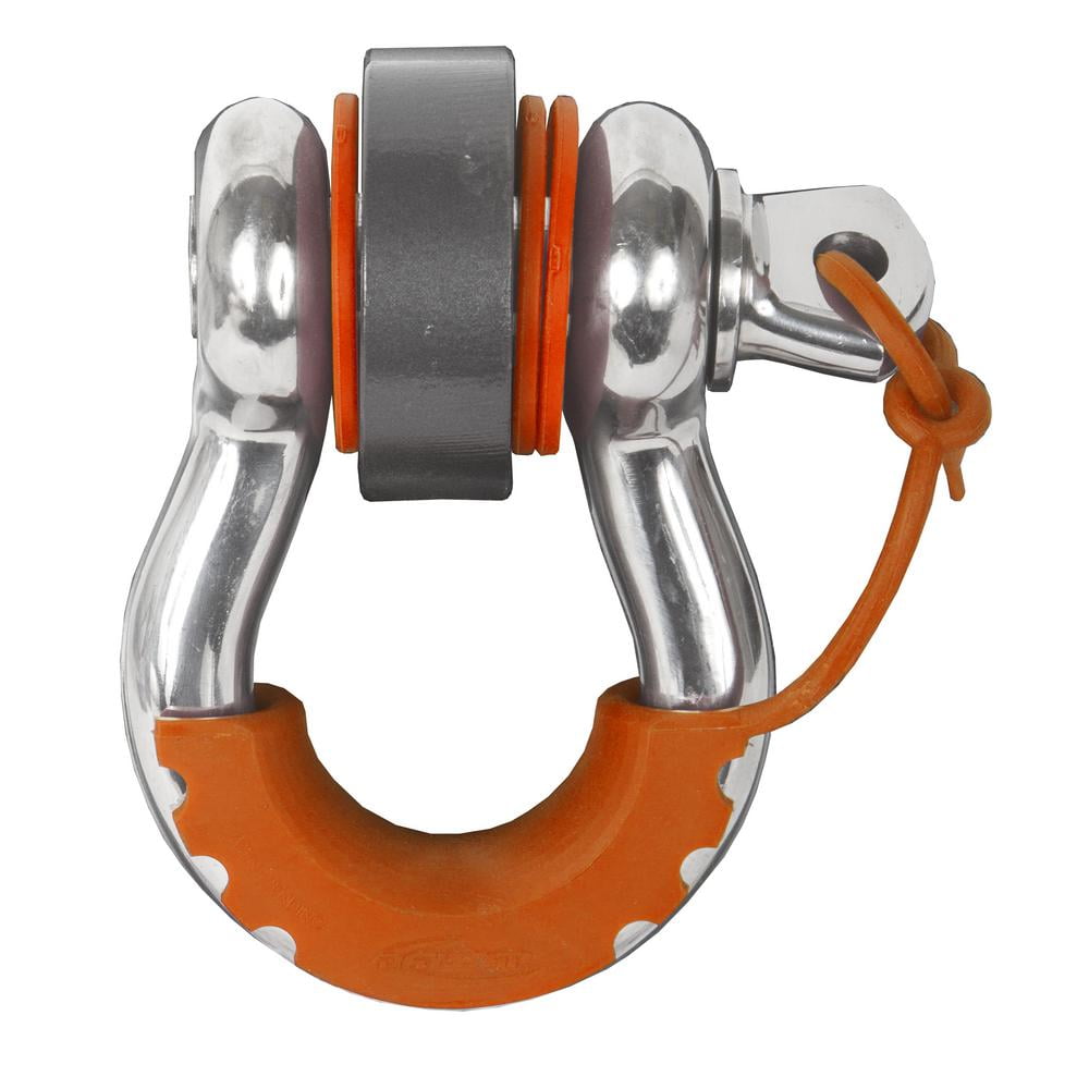 Daystar KU70058AG Shackle Isolators - Polyurethane - Orange - 3/4 in ...