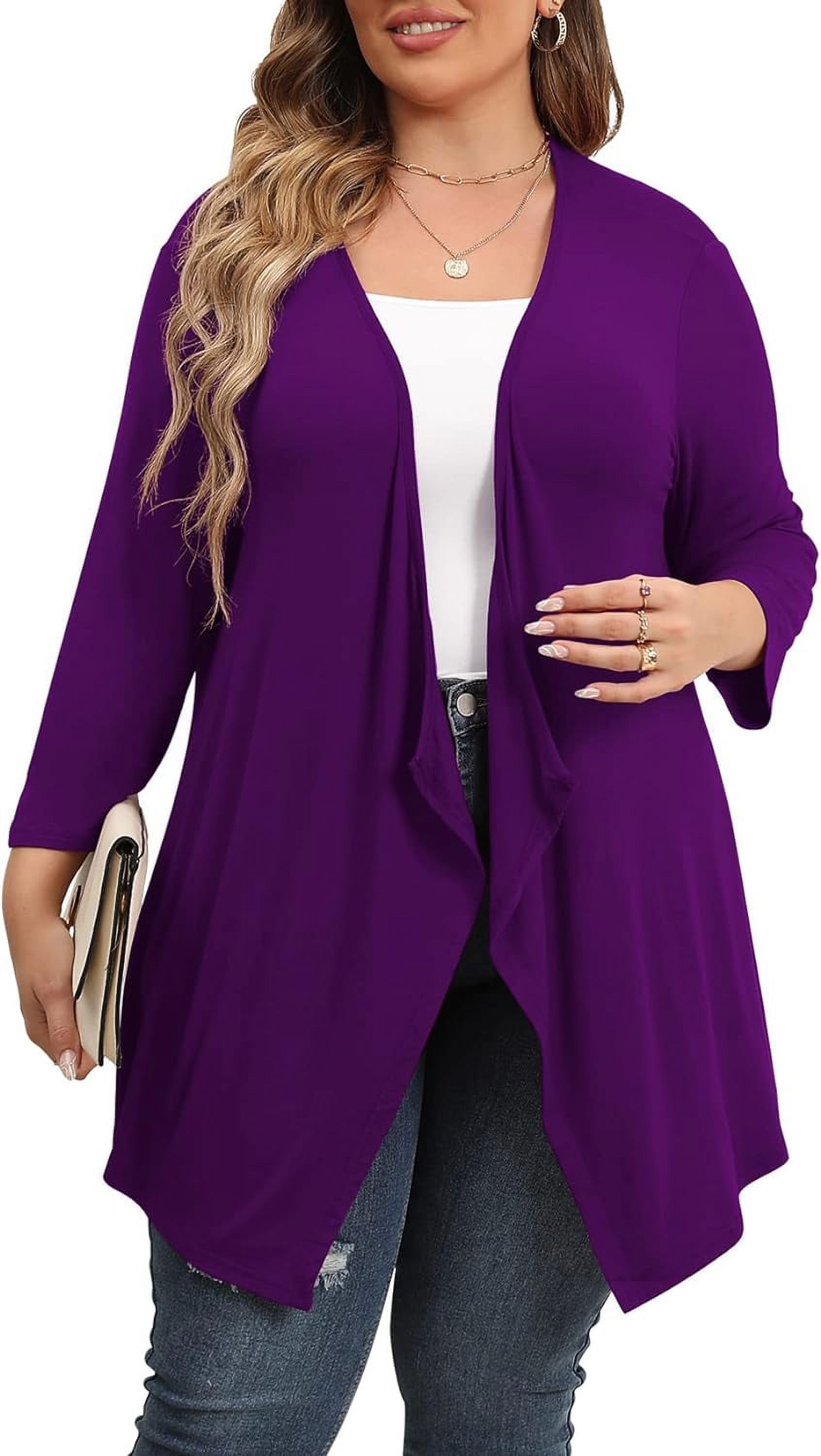 Terra & Sky Women's Plus Size Duster Cardigan - Walmart.com