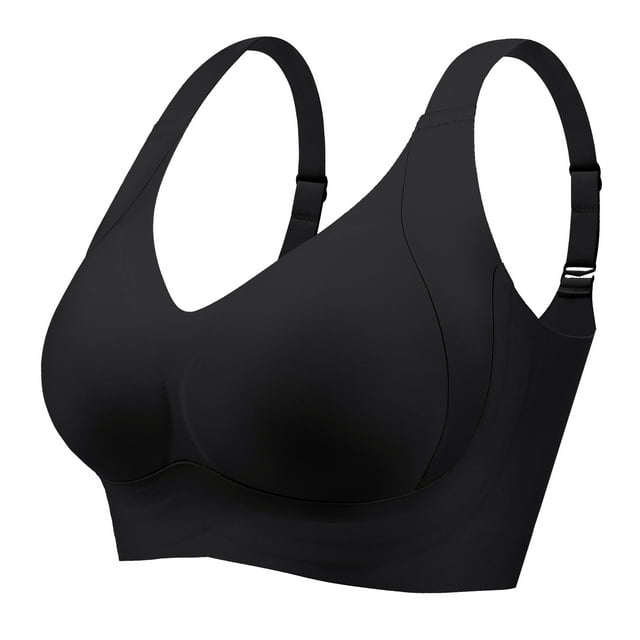 Daystry Plus Size Women's Full Coverage Soft Sleep Bras with Wide Back ...