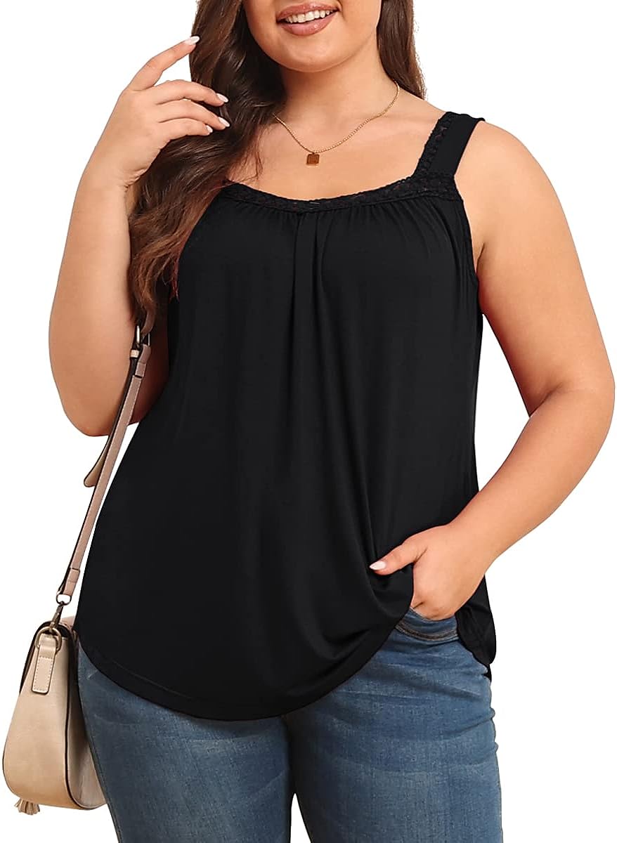 Women's Plus-Size Graphic and Solid Tank - Walmart.com