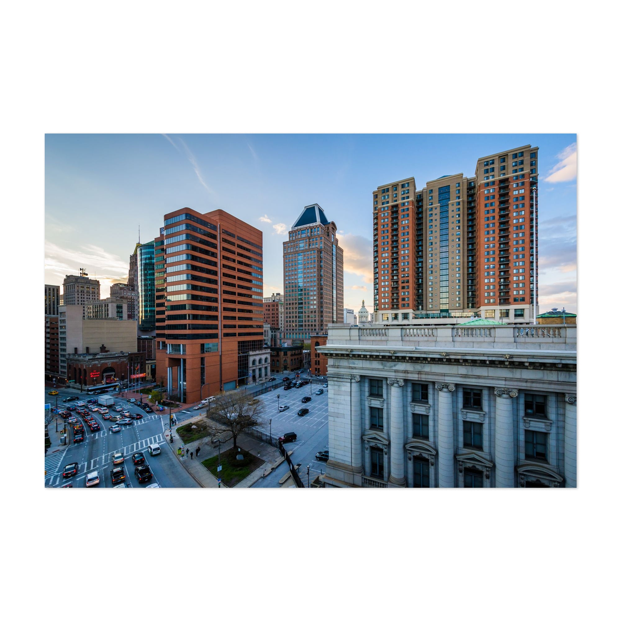 Daytime on Lombard - Baltimore Maryland Photography City Skyline ...