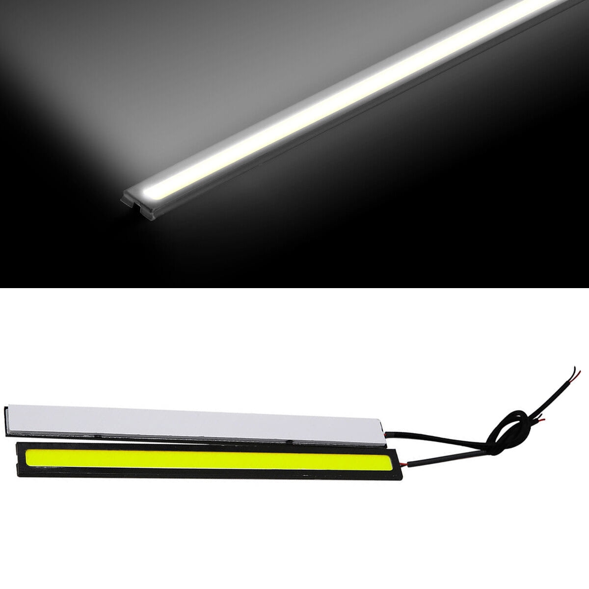 Daytime Running Light DRL Car LED Light Strip Waterproof COB Lights ...