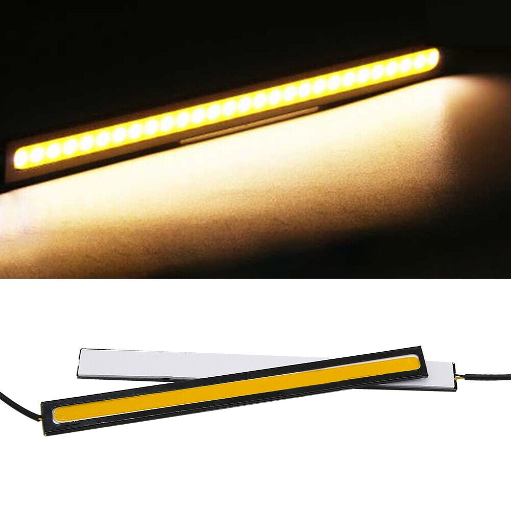 Daytime Running Light DRL Car LED Light Strip Waterproof COB Lights ...