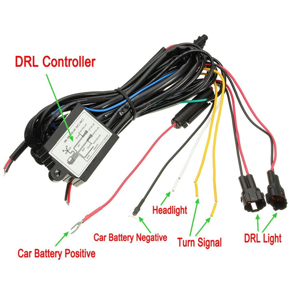 Daytime Running Light On-Off Dimmer Dimming Relay Control Switch ...