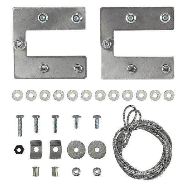 Dayton 30" Sq Steel Roof Hinge Kit 4HX79 - Walmart.com
