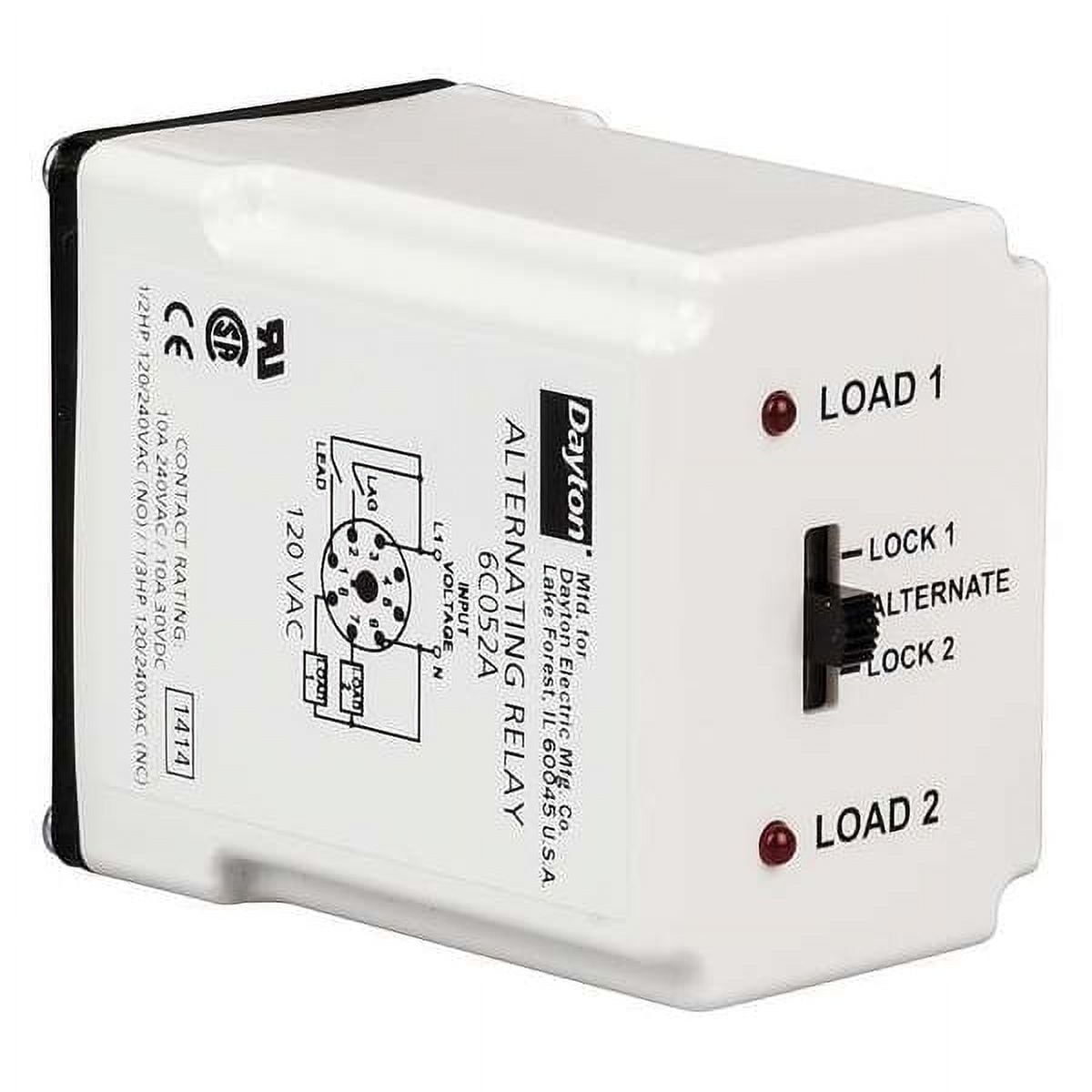 Dayton Relay,Alternating 6C053 - Walmart.com