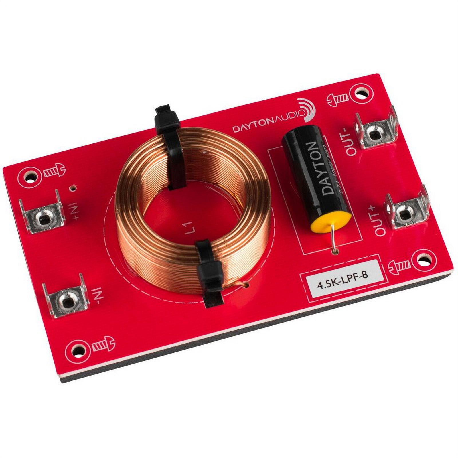 Dayton Audio 4.5k-LPF-8 Low Pass Speaker Crossover 4,500 Hz 12 dB ...