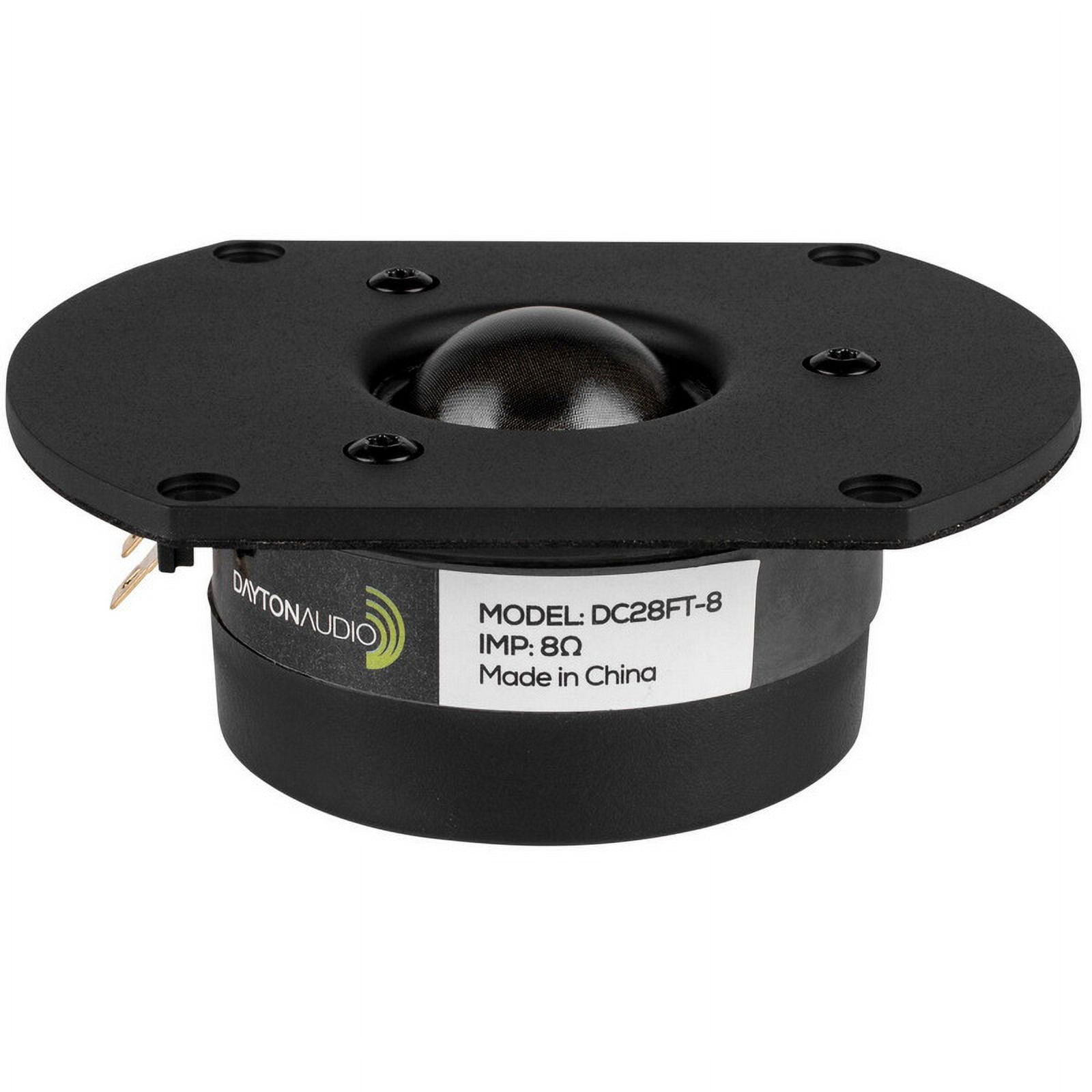 Dayton Audio DC28FT-8 1-1/8" Silk Dome Truncated Tweeter - Walmart.com