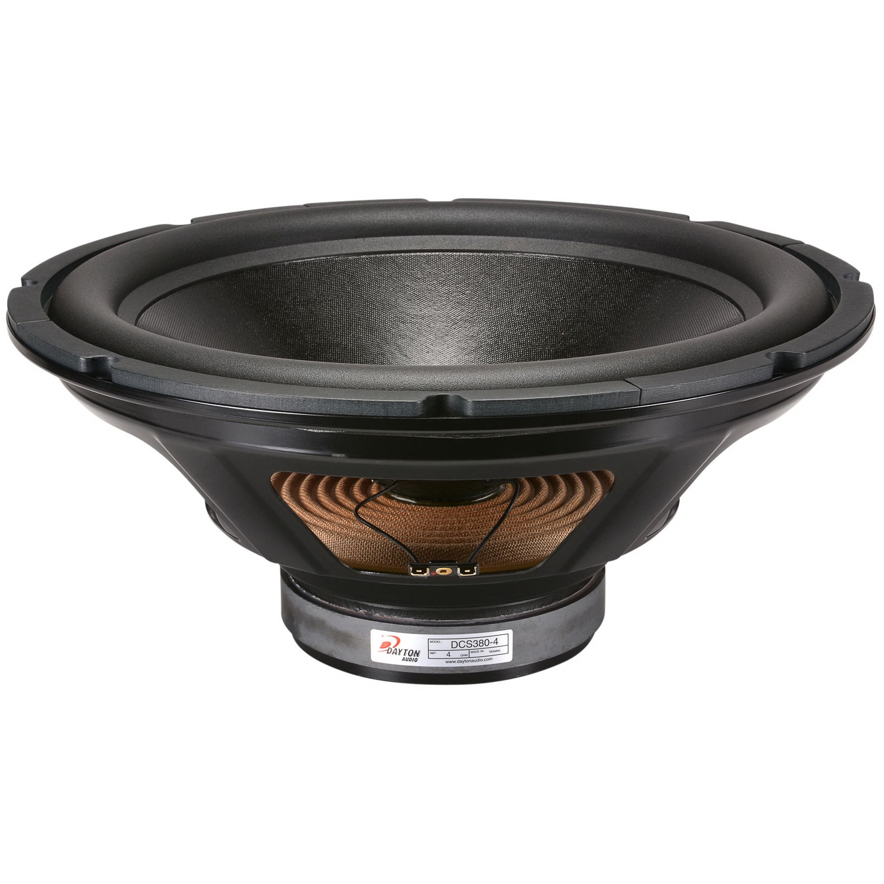 Dayton Audio DCS380-4 15" Classic Subwoofer 4 Ohm, Car Speakers, 250 ...