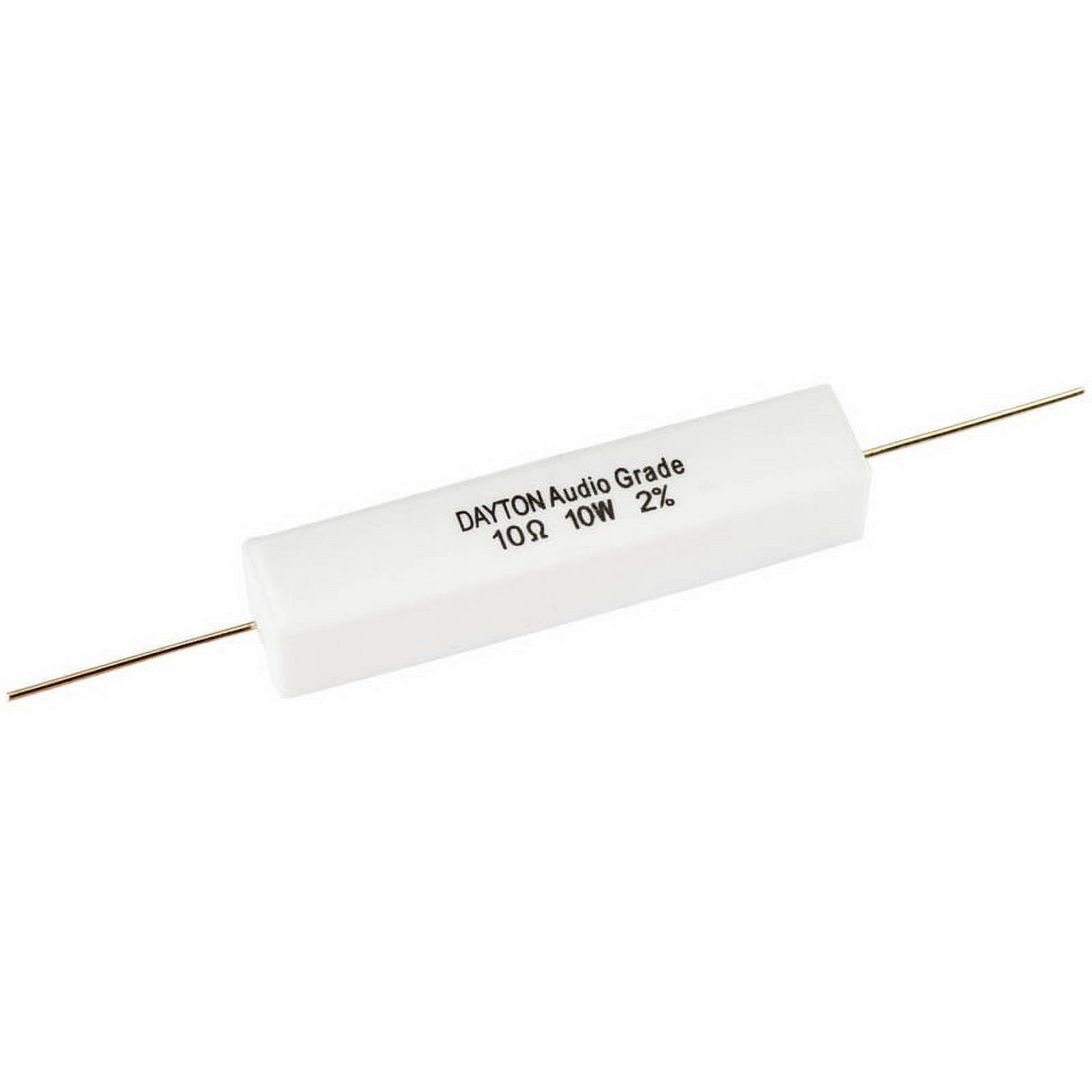 Dayton Audio DNR-10 10 Ohm 10W Precision Audio Grade Resistor - Walmart.com