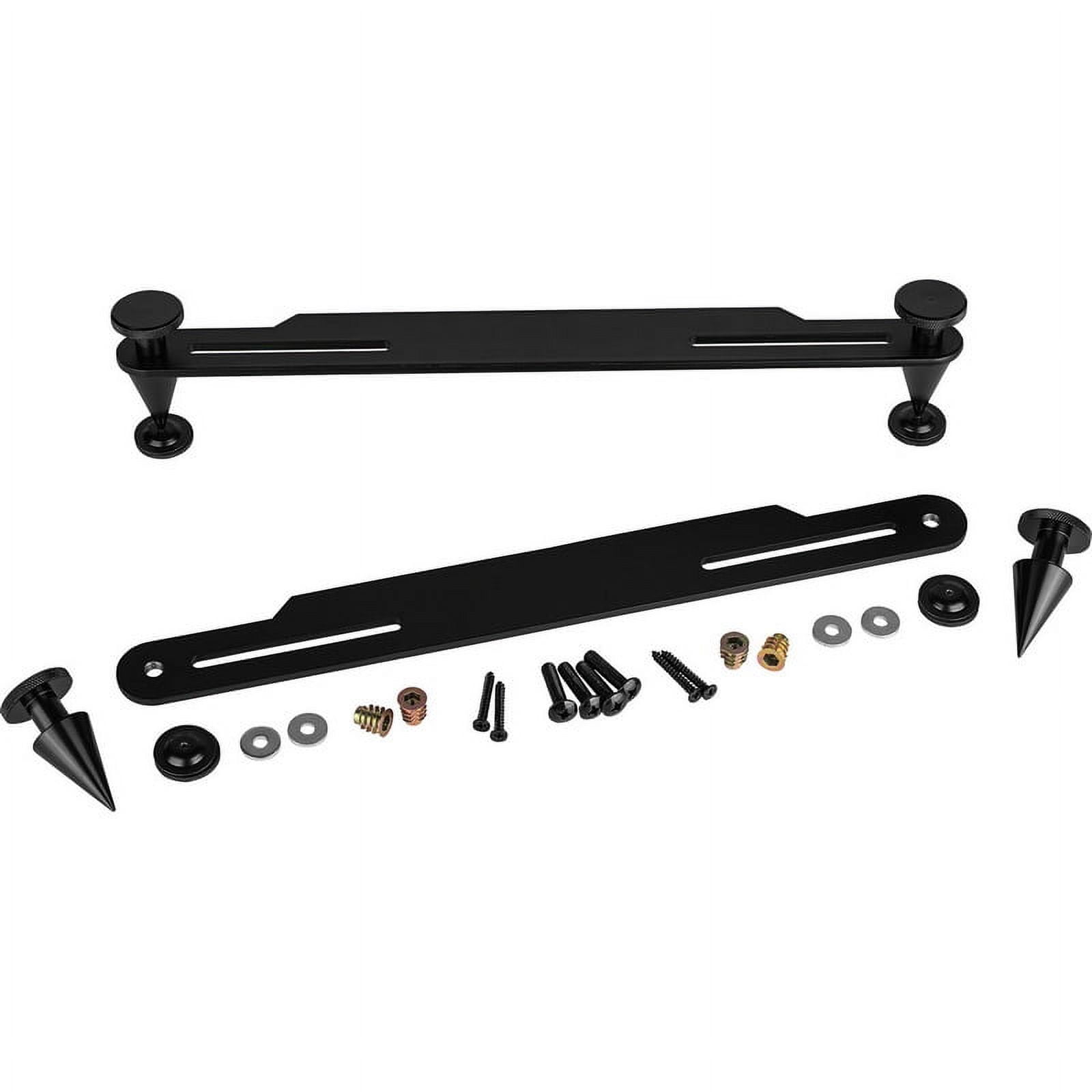 Dayton Audio OS-2M Outrigger Speaker Spike Set Medium with Black Steel ...