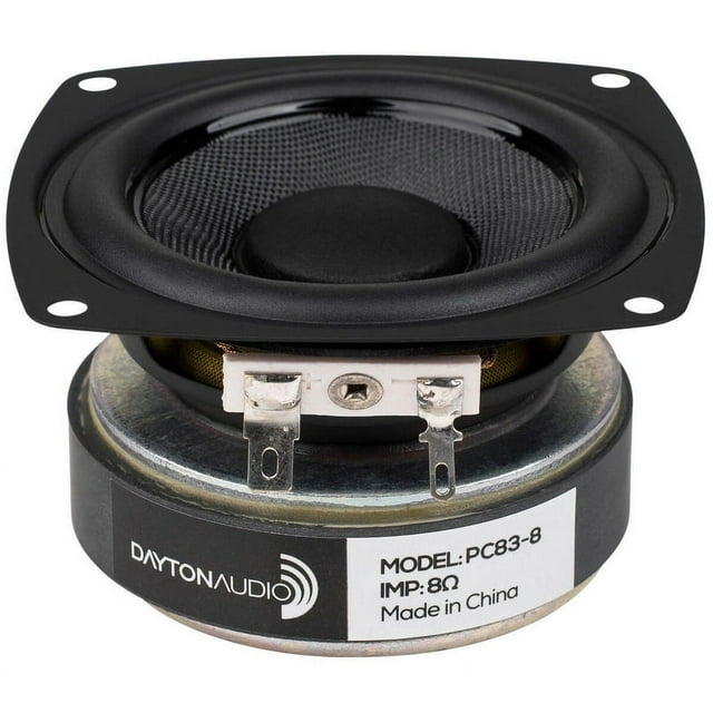 Dayton Audio PC83-8 3" Full-Range Poly Cone Driver - Walmart.com