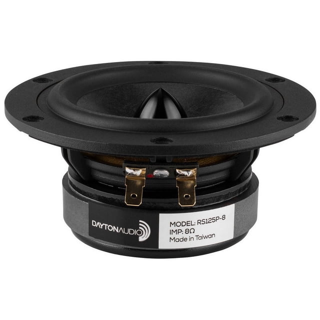 Dayton Audio RS125P-8 5" Reference Paper Woofer 8 Ohm - Walmart ...