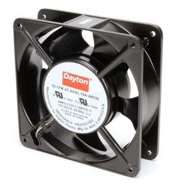 Dayton Axial Fan 115V AC; 11 Watts; 55 CFM; Model 4WT49 - Walmart.com