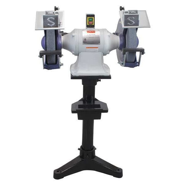 Dayton Bench Grinder,12",36/120 Grit,3HP 38UK64 - Walmart.com