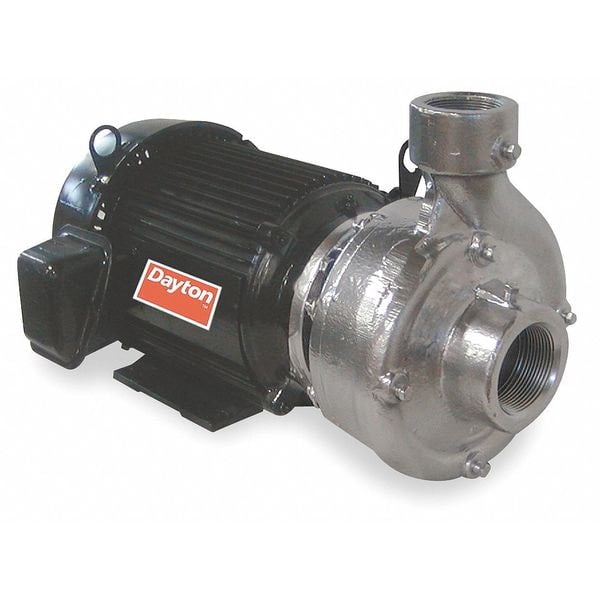 Dayton Centrifugal Pump,3 Ph, 230/460VAC 12A076 - Walmart.com