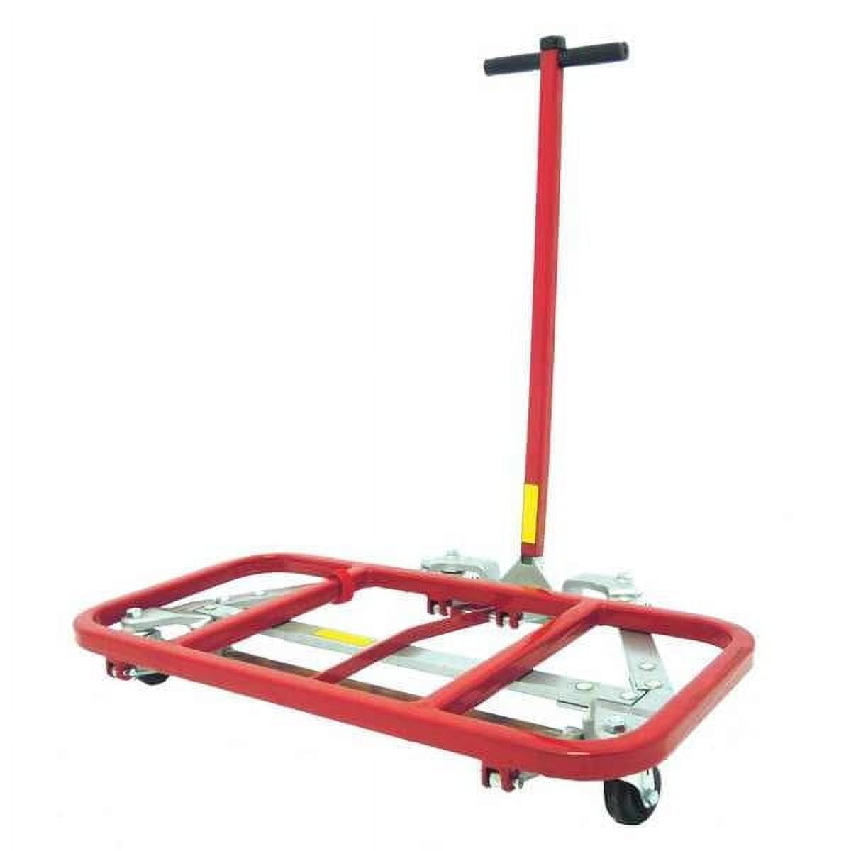 Dayton Desk Dolly, 600 lb Capacity, Steel Frame, Swivel Casters ...