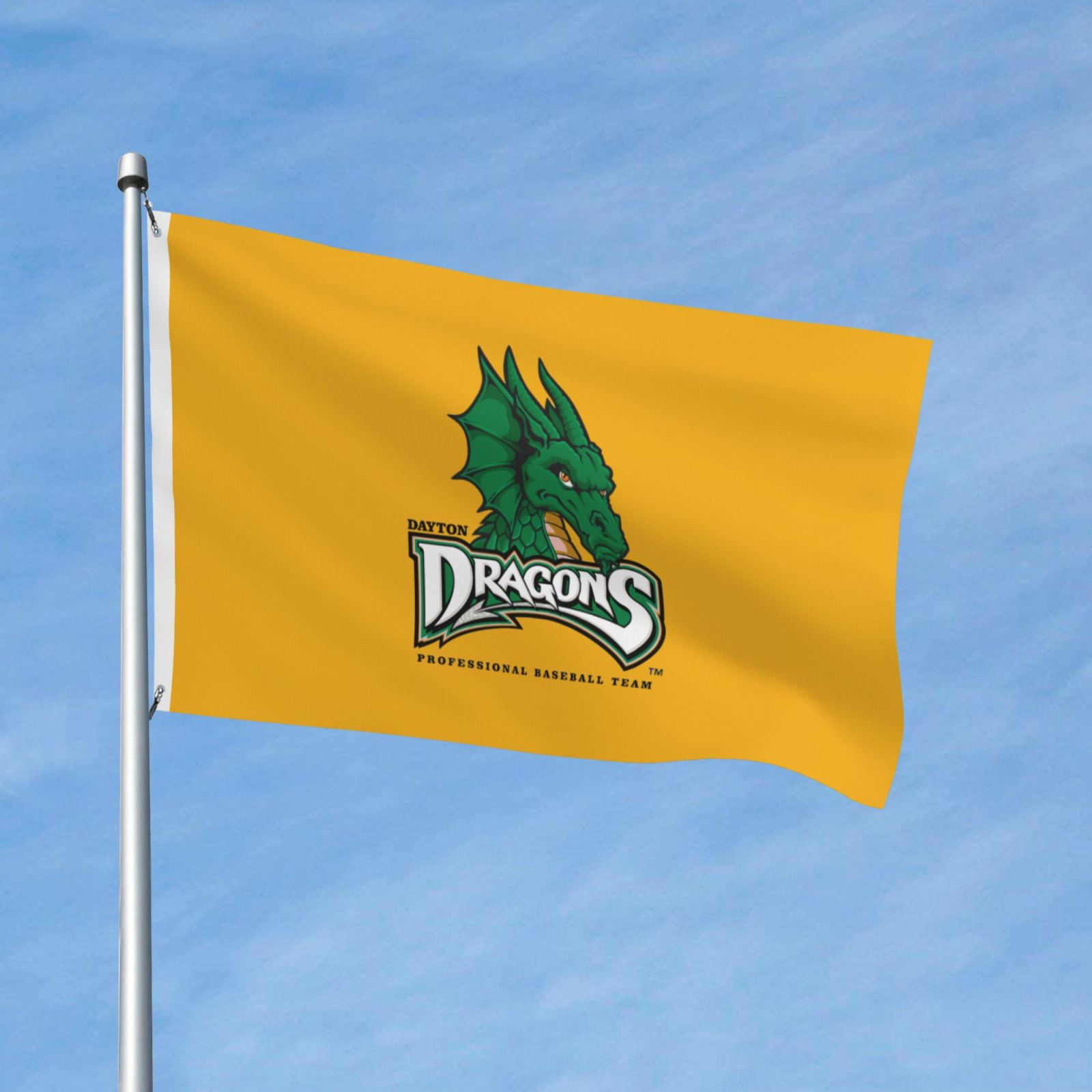 Dayton Dragons 3x5 Ft Flag Double Sided Indoor Outdoor Double Stitched ...