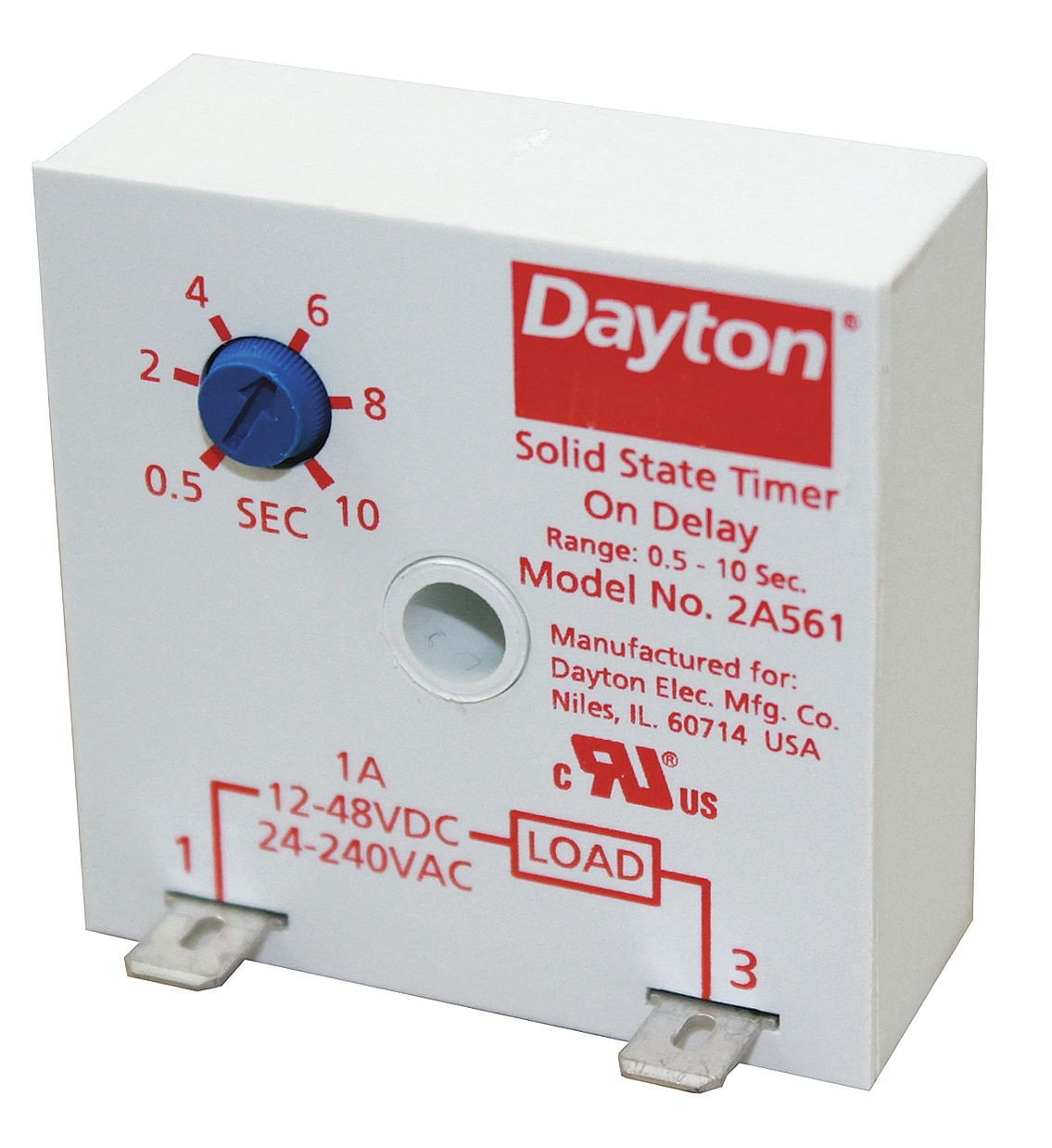 Dayton Encapsulated Timer Relay, 1A, Solid State - Walmart.com