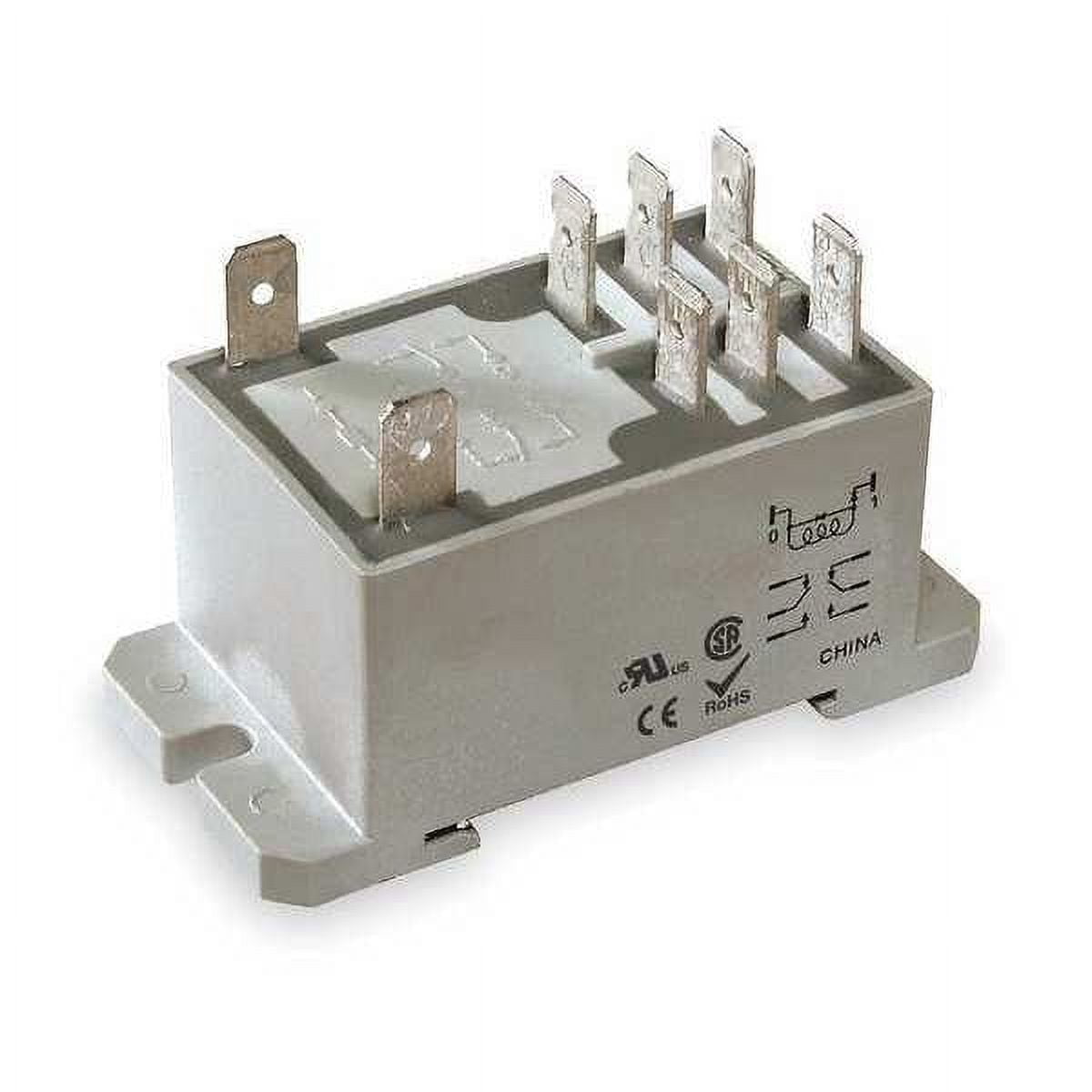 Dayton Enclosed Power Relay,8 Pin,24VAC,DPDT 1EJG9 - Walmart.com